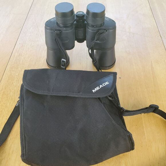 Games | Meade Travel View Binoculars 1x50 With Case 367 Ft 1000 Yards ...